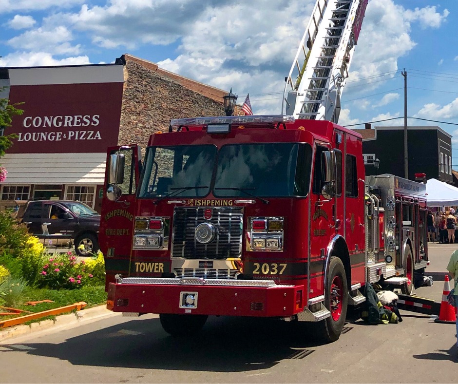 Ishpeming Fire Department celebrates city’s 150th anniversary with open ...